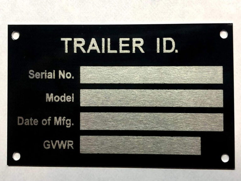 Placas para carrocerías en Valencia | Grabados Sellés